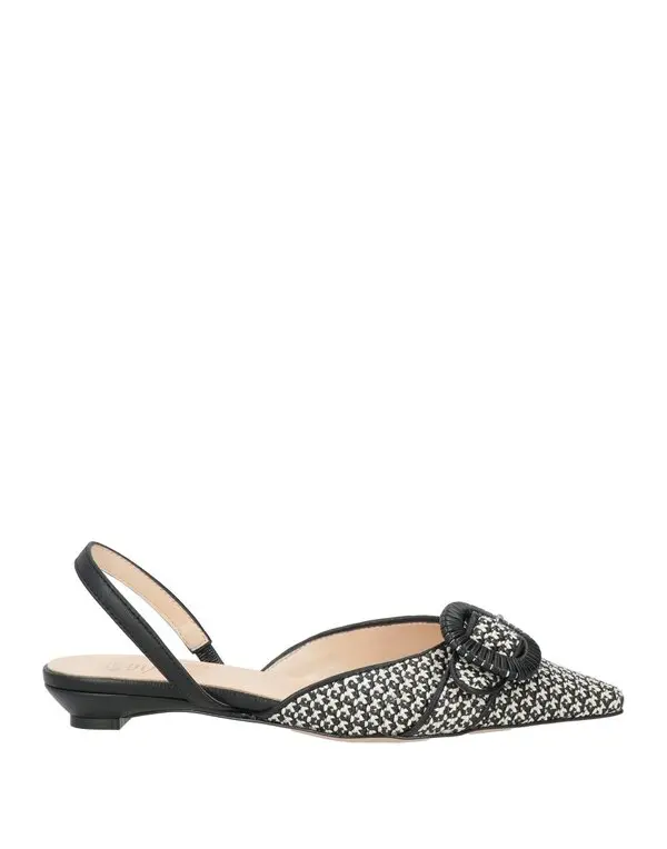 OVYE Slingback Ballet Flats - Black
