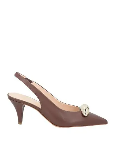 OVYE Leather Slingback Pumps