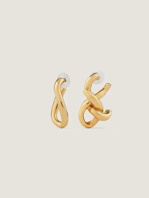 Givenchy Chain Link Asymmetric Earrings