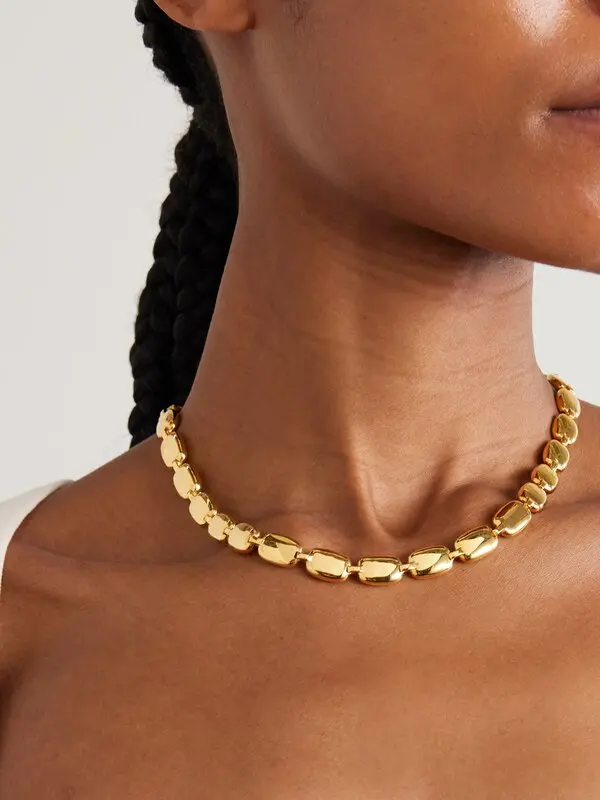 LIÉ STUDIO The Monica -plated Necklace - Gold