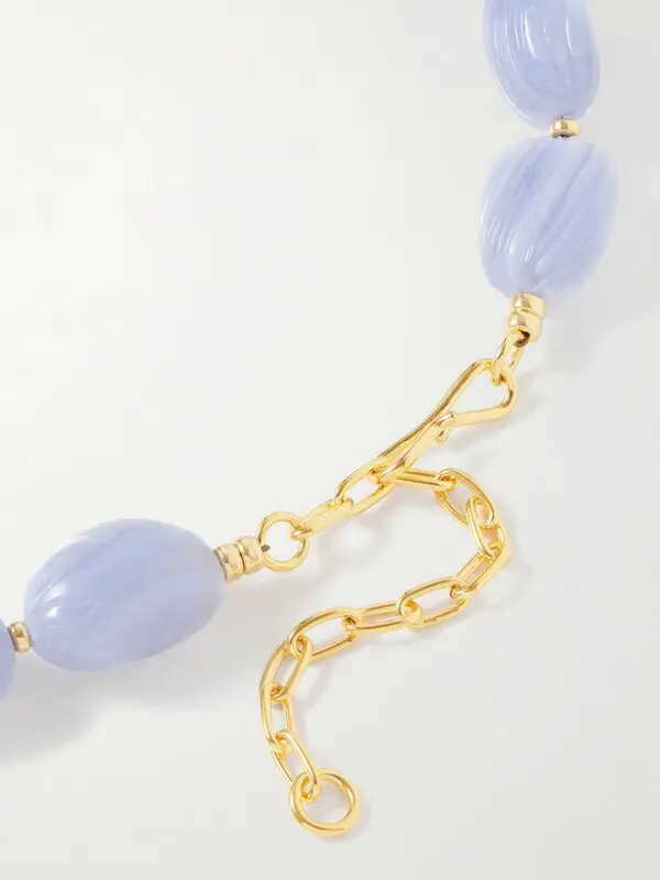 LIZZIE FORTUNATO Andalusia Gold-plated Multi-stone Necklace