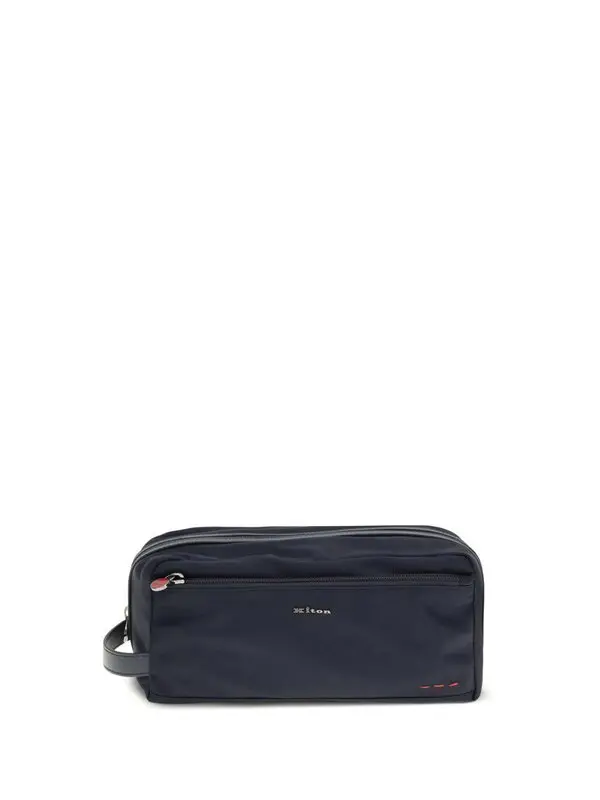 Kiton Nylon Beauty Case - Blue