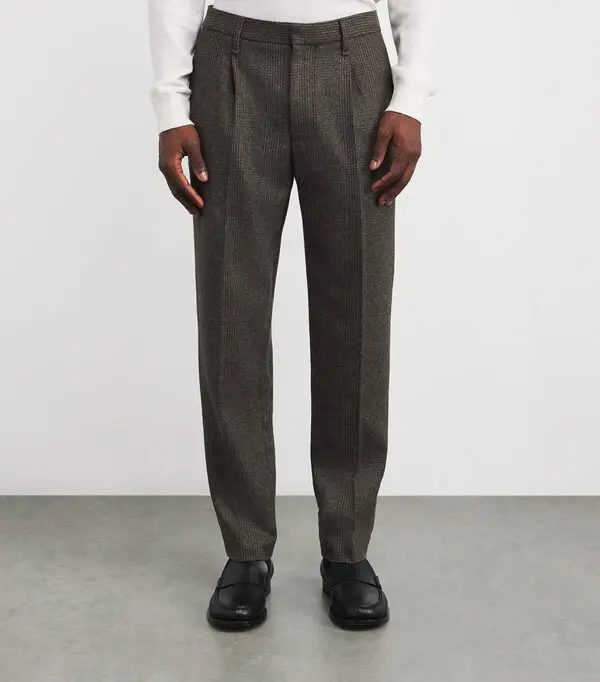 Rag & Bone Wool Pleated Wide-leg Trousers