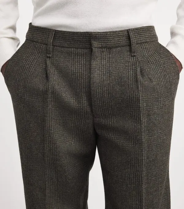 Rag & Bone Wool Pleated Wide-leg Trousers