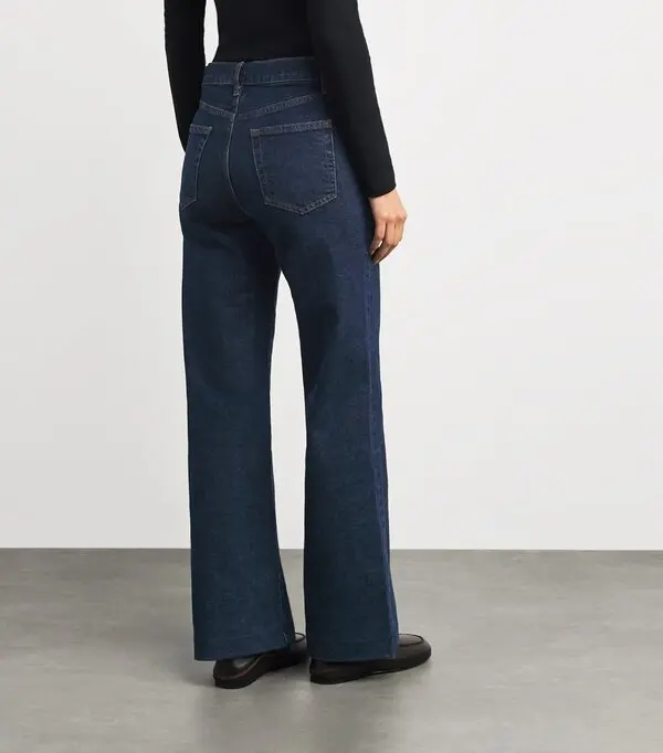 FRAME Refined Flared Jeans - Blue