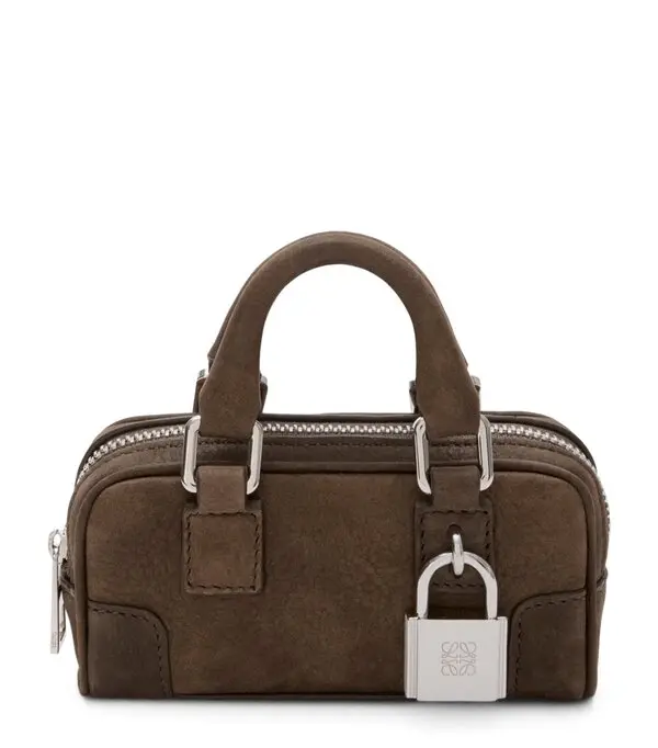 Loewe Mini Amazona Nano Top-handle Bag - Grey