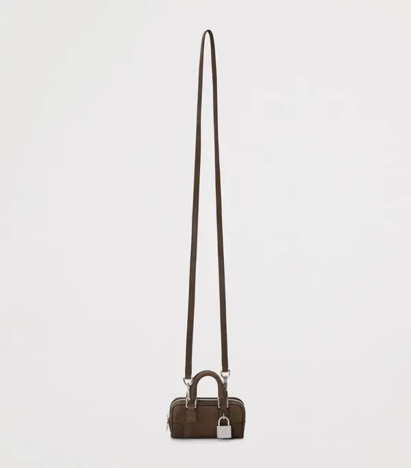 Loewe Mini Amazona Nano Top-handle Bag - Grey