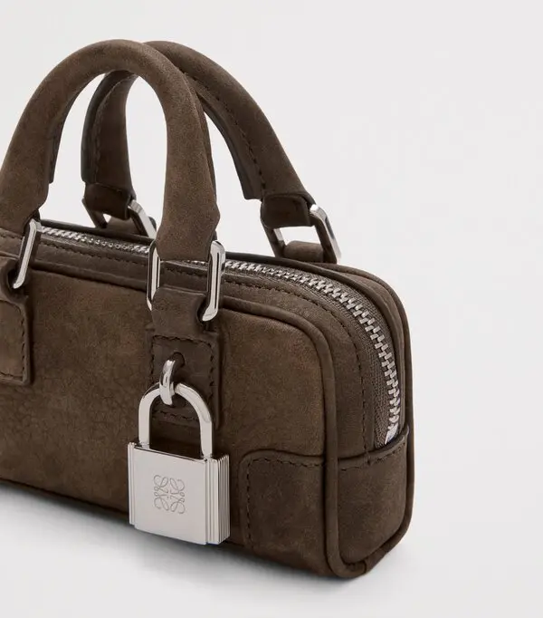 Loewe Mini Amazona Nano Top-handle Bag - Grey
