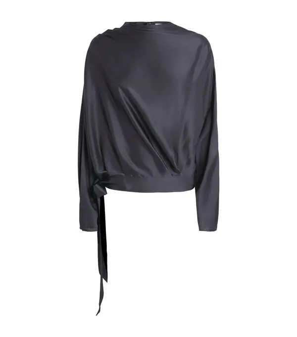 Staud Silk-blend Phoebe Top