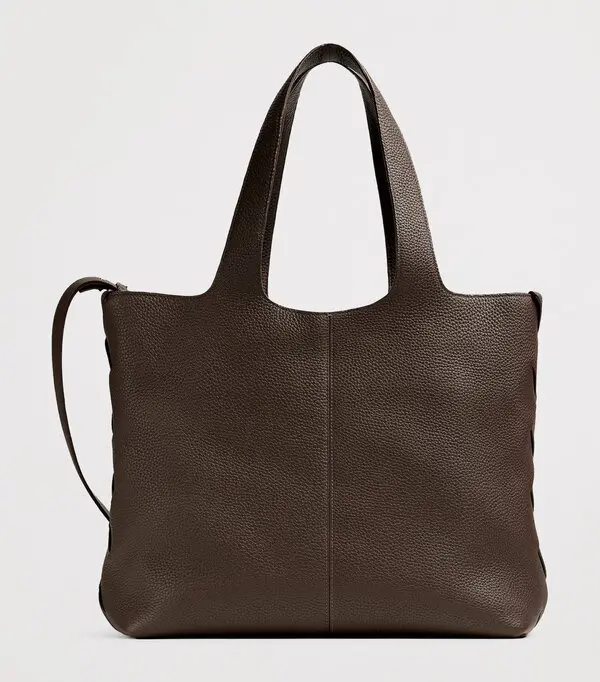 Bottega Veneta Leather Diago Tote Bag