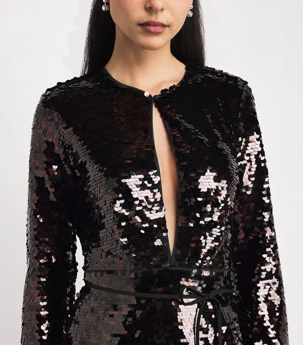 Staud Sequin Fifi Mini Dress