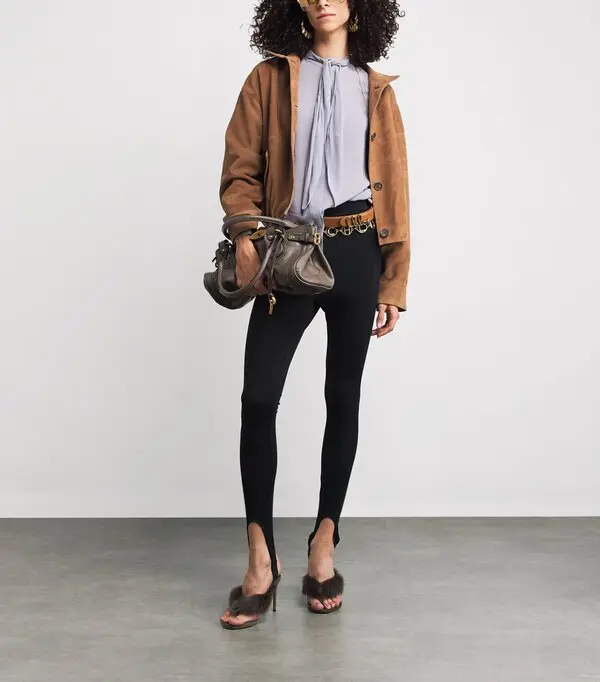 Chloé Iconic Calfskin Belt - Brown