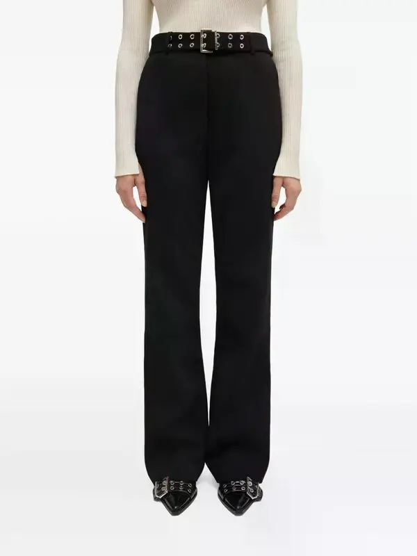 GANNI Belted Trousers