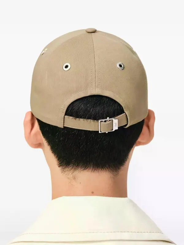 AMI Paris De Coeur Cotton Baseball Cap - Neutrals