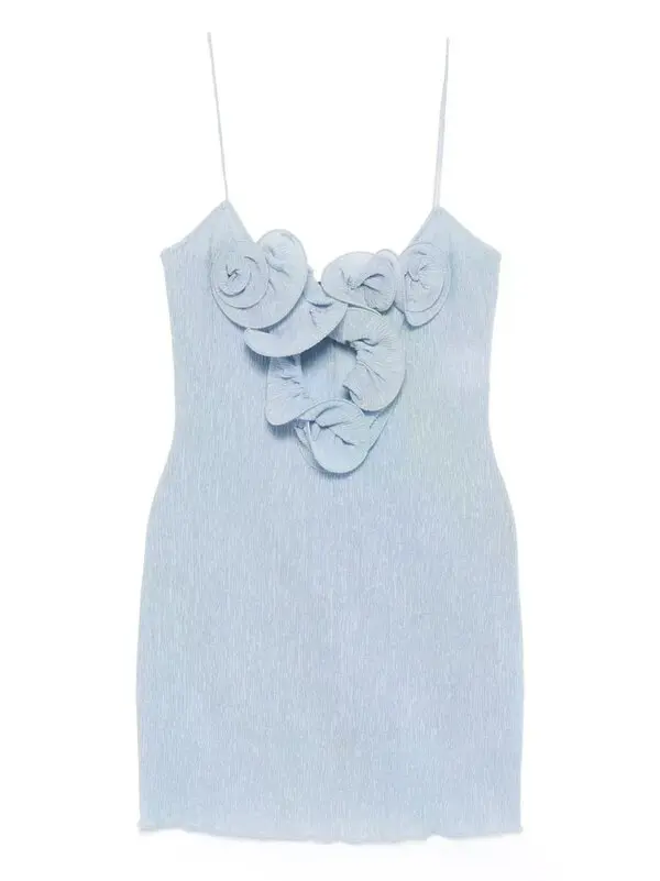 Magda Butrym Floral-appliqué Mini Dress
