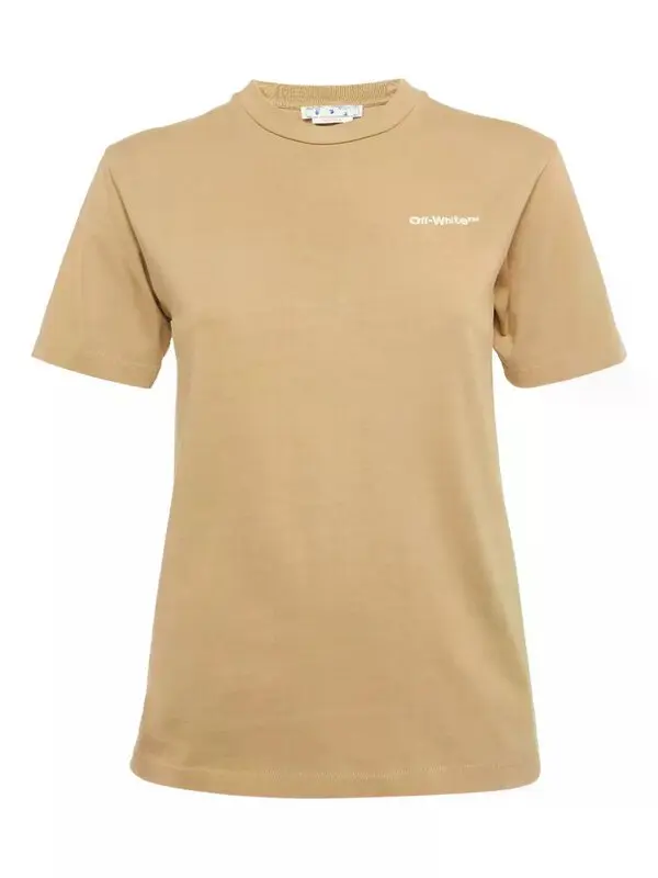 Off-White Logo-embroidered T-shirt