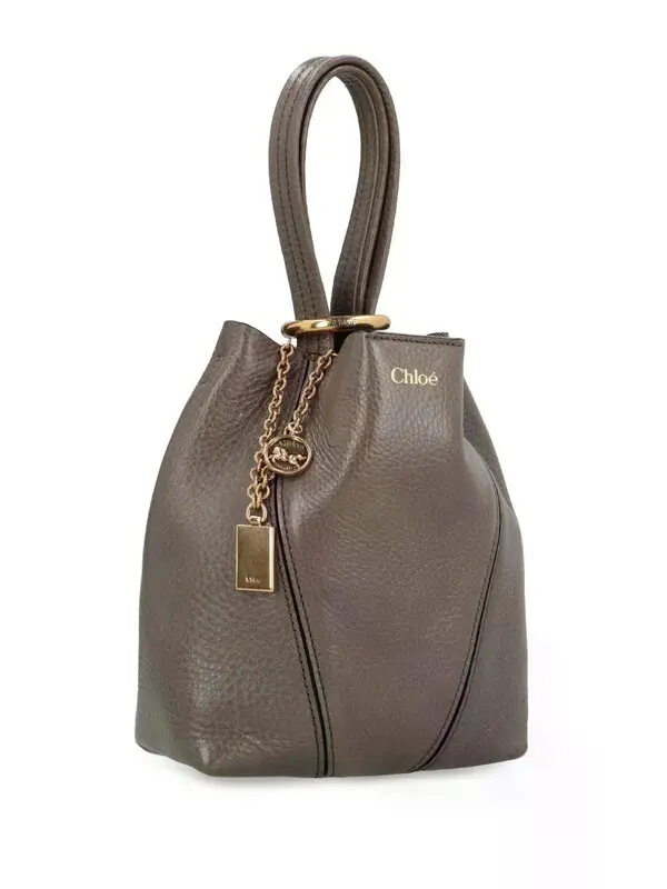 Chloé Small Spin Tote Bag - Brown