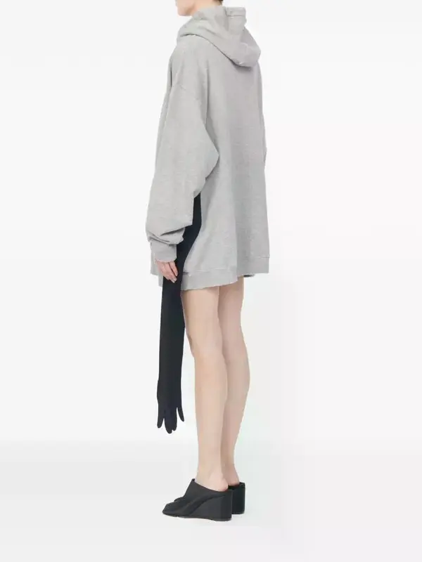 MAISON MARGIELA Hoodie Mini Dress