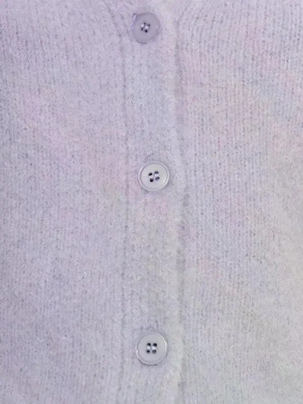 SAMSOE SAMSOE Buttoned V-neck Knitted Vest