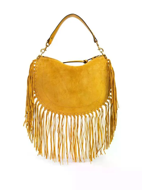 Isabel Marant Étoile Oskan Soft Zip Bag Fringes