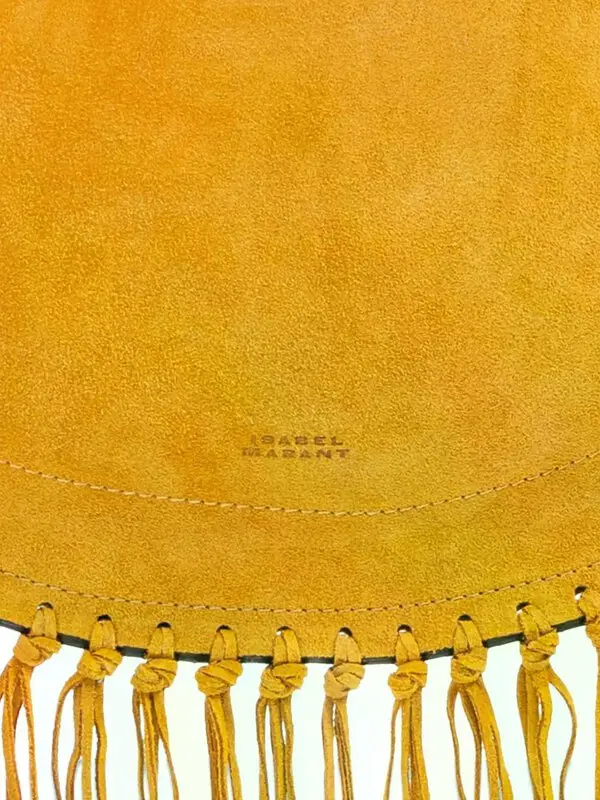 Isabel Marant Étoile Oskan Soft Zip Bag Fringes