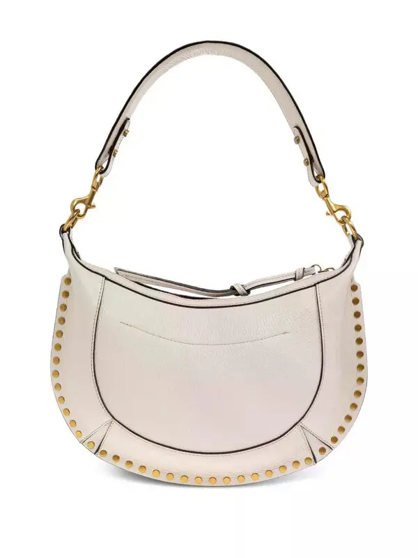 Isabel Marant Étoile Studded Leather Shoulder Bag - Neutrals