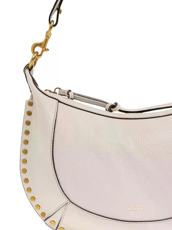 Isabel Marant Étoile Studded Leather Shoulder Bag - Neutrals
