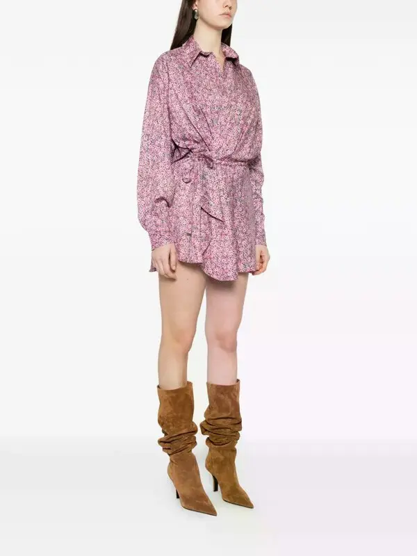 Isabel Marant Étoile Harmony Floral Mini Dress - Pink