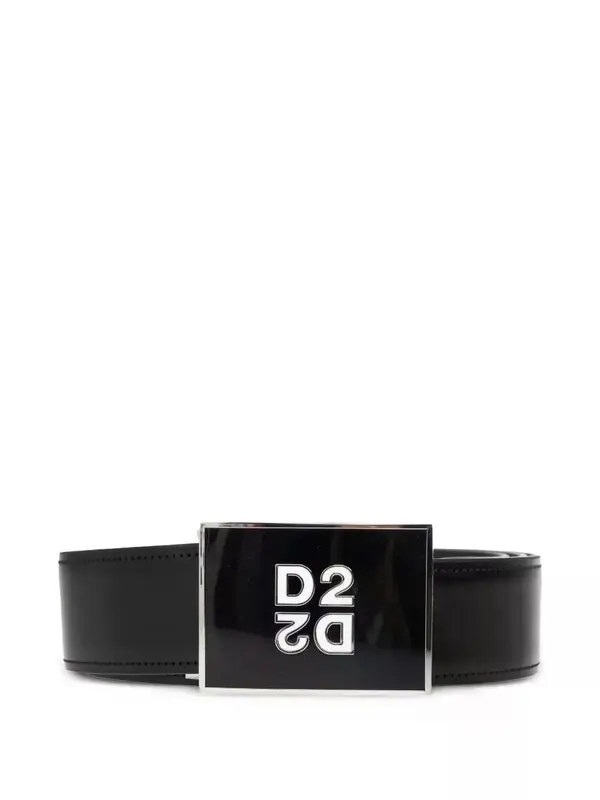 Dsquared2 Logo Buckle Belt Set