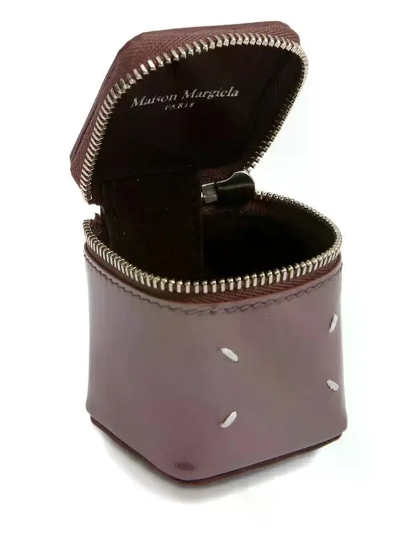MAISON MARGIELA Mini Cube Chain Bag - Brown