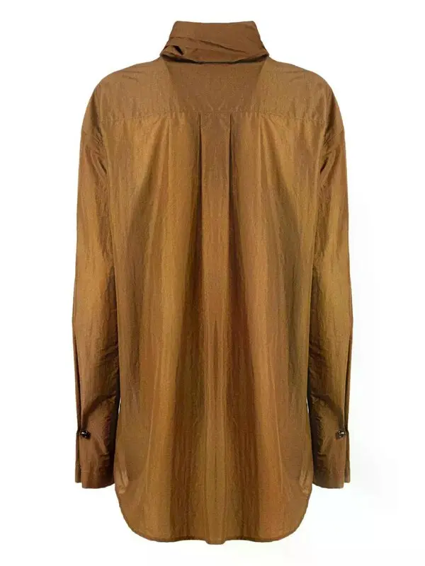 Alberta Ferretti Curved-hem Shirt