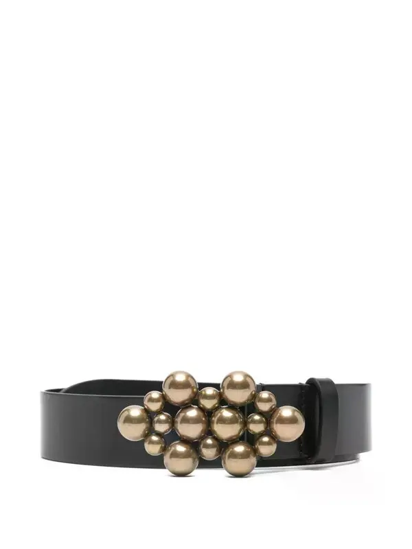 Isabel Marant Vickia Buckle Belt - Black