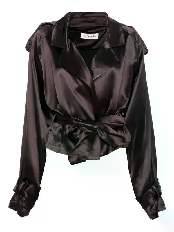 THE FRANKIE SHOP Simona Satin Blouse