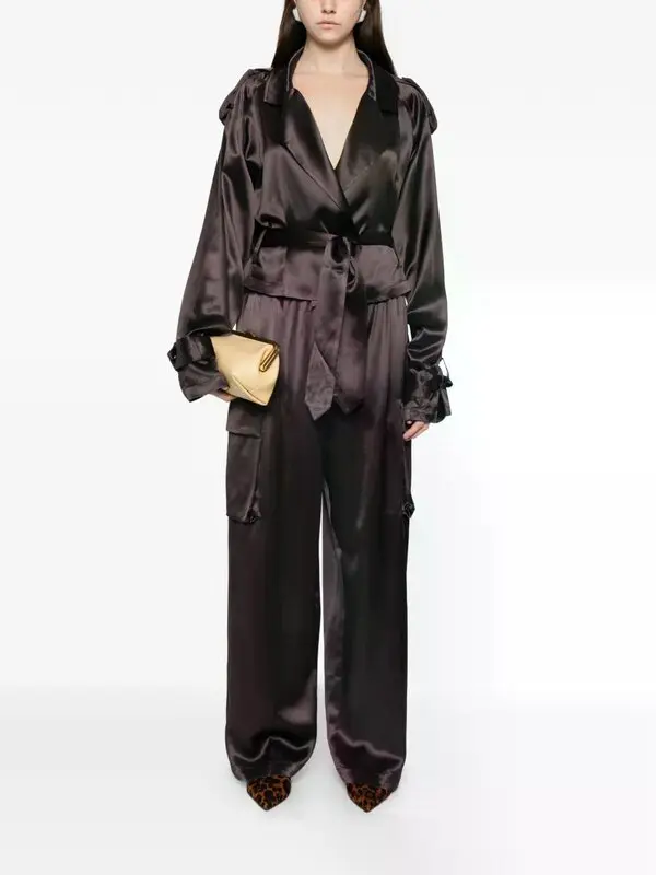 THE FRANKIE SHOP Simona Satin Blouse