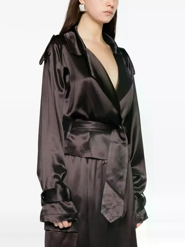THE FRANKIE SHOP Simona Satin Blouse