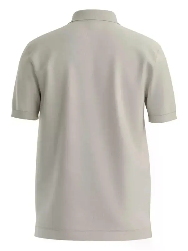 BOSS Pallas Polo Shirt In Cotton Piqué With Embroidered Logo - Neutrals