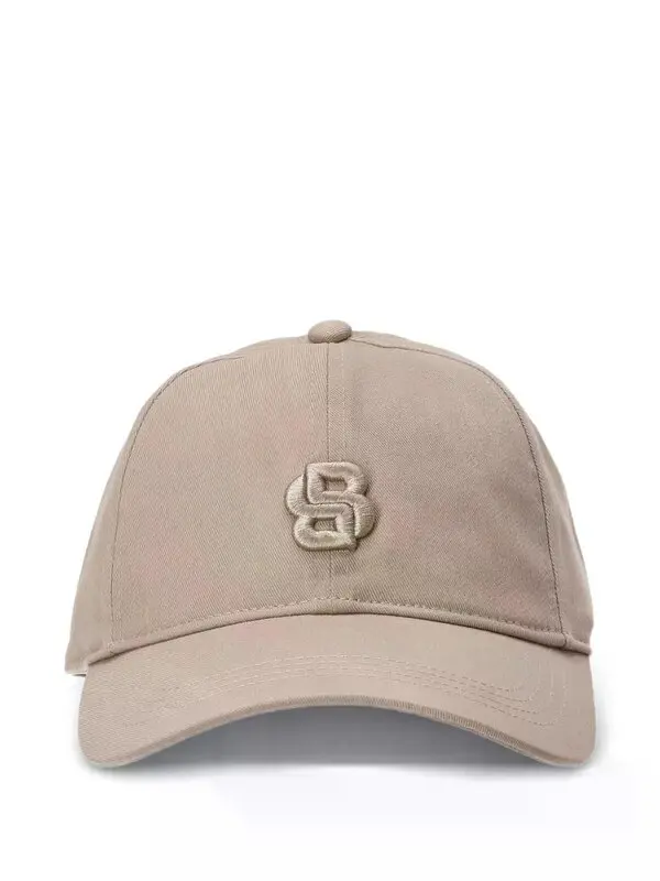 BOSS Logo-embroidered Baseball Cap - Neutrals