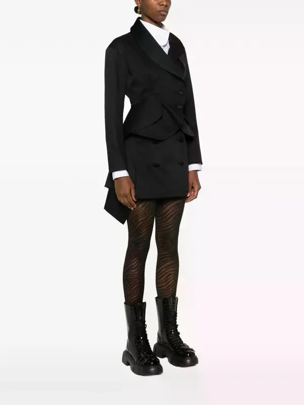 VIVIENNE WESTWOOD Stormy Shawl-lapel Blazer - Black