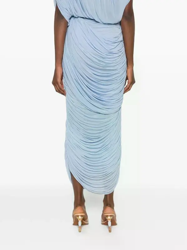 Magda Butrym Midi Skirt - Blue