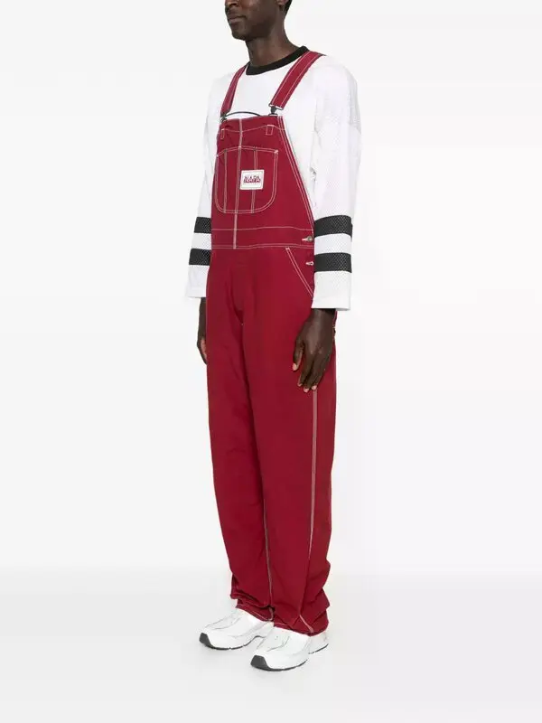NAPAPIJRI Contrast-stitching Jumpsuit - Red