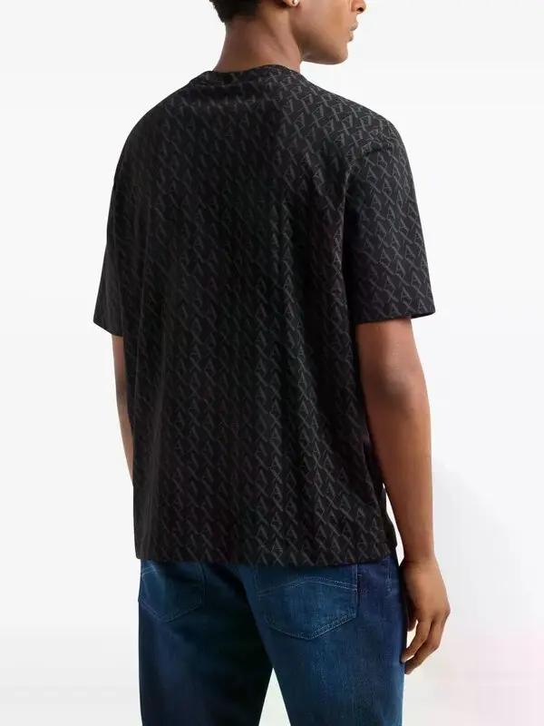 Armani Exchange Monogram-print T-shirt