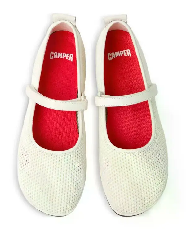 Camper Right Strap Ballet Flats - Neutrals