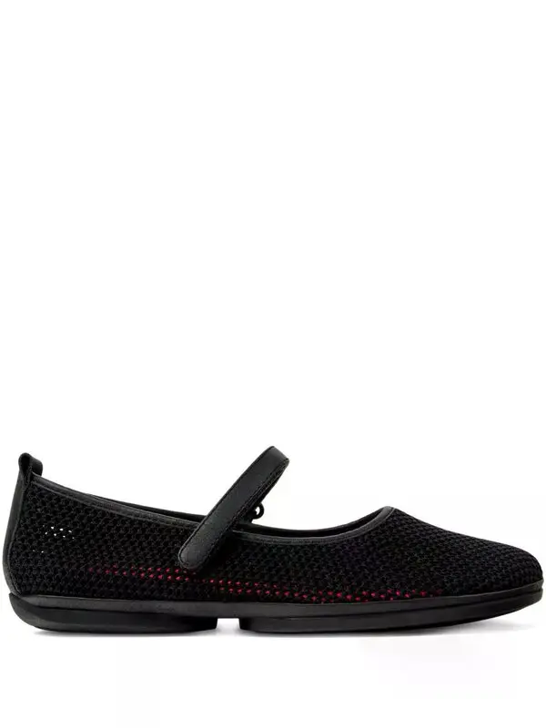 Camper Nina Strap Ballerinas - Black