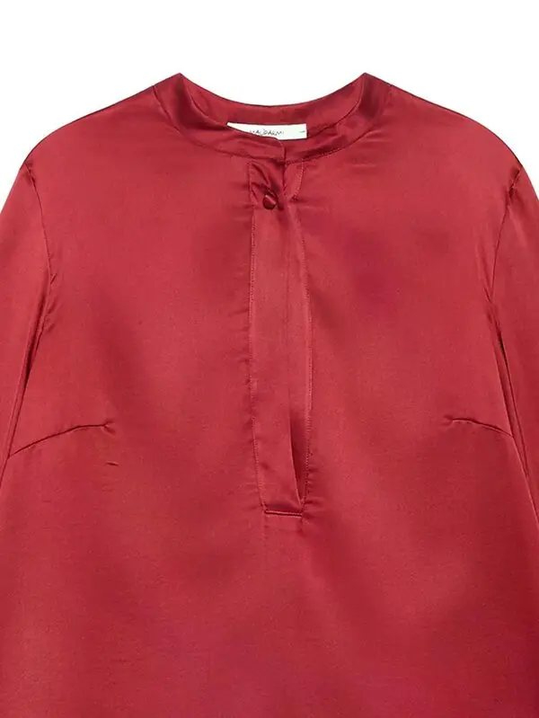 Malìparmi Button-front Long-sleeve Top