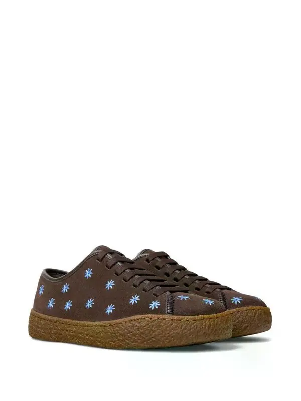 Camper Peu Terreno Floral Sneakers - Brown