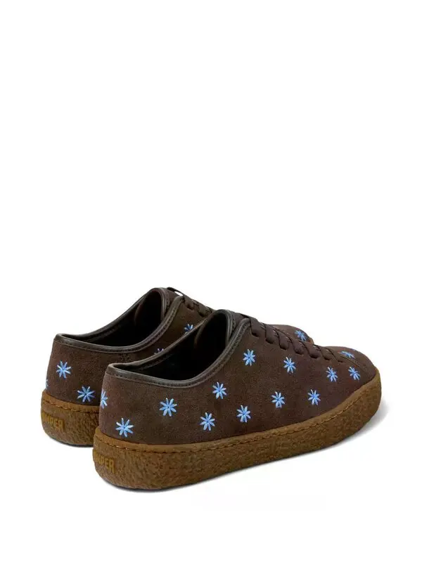 Camper Peu Terreno Floral Sneakers - Brown