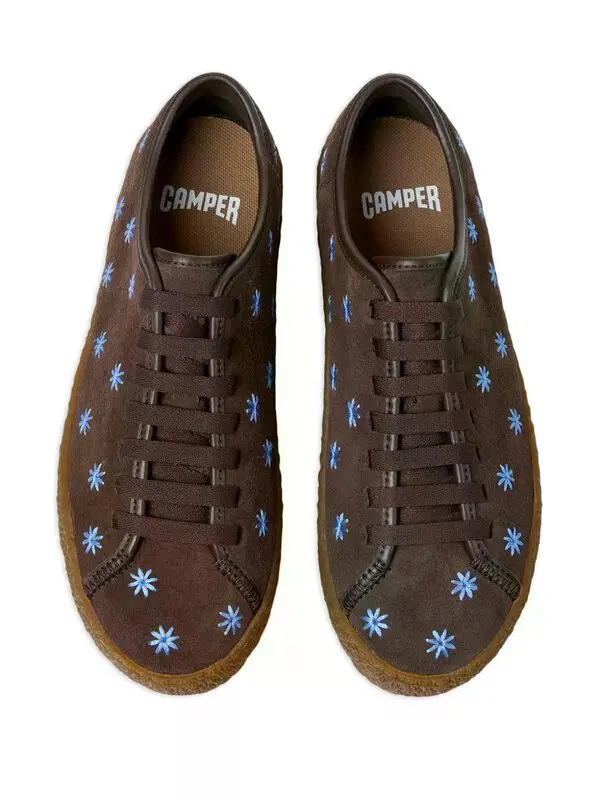 Camper Peu Terreno Floral Sneakers - Brown