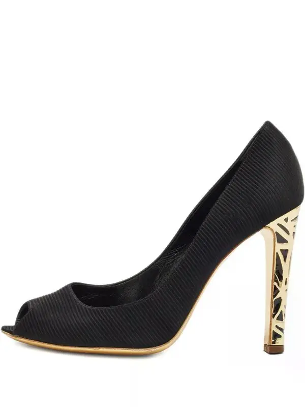SERGIO ROSSI Peep-toe Pumps