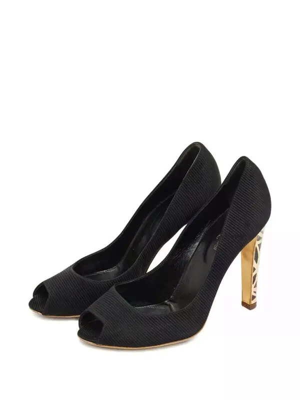 SERGIO ROSSI Peep-toe Pumps