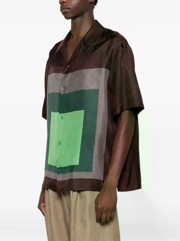 Loewe Silk Shirt - Brown